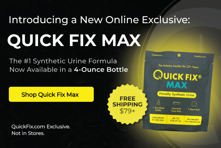 Buy Quick Fix Synthetic Urine Directly from the Manufacturer